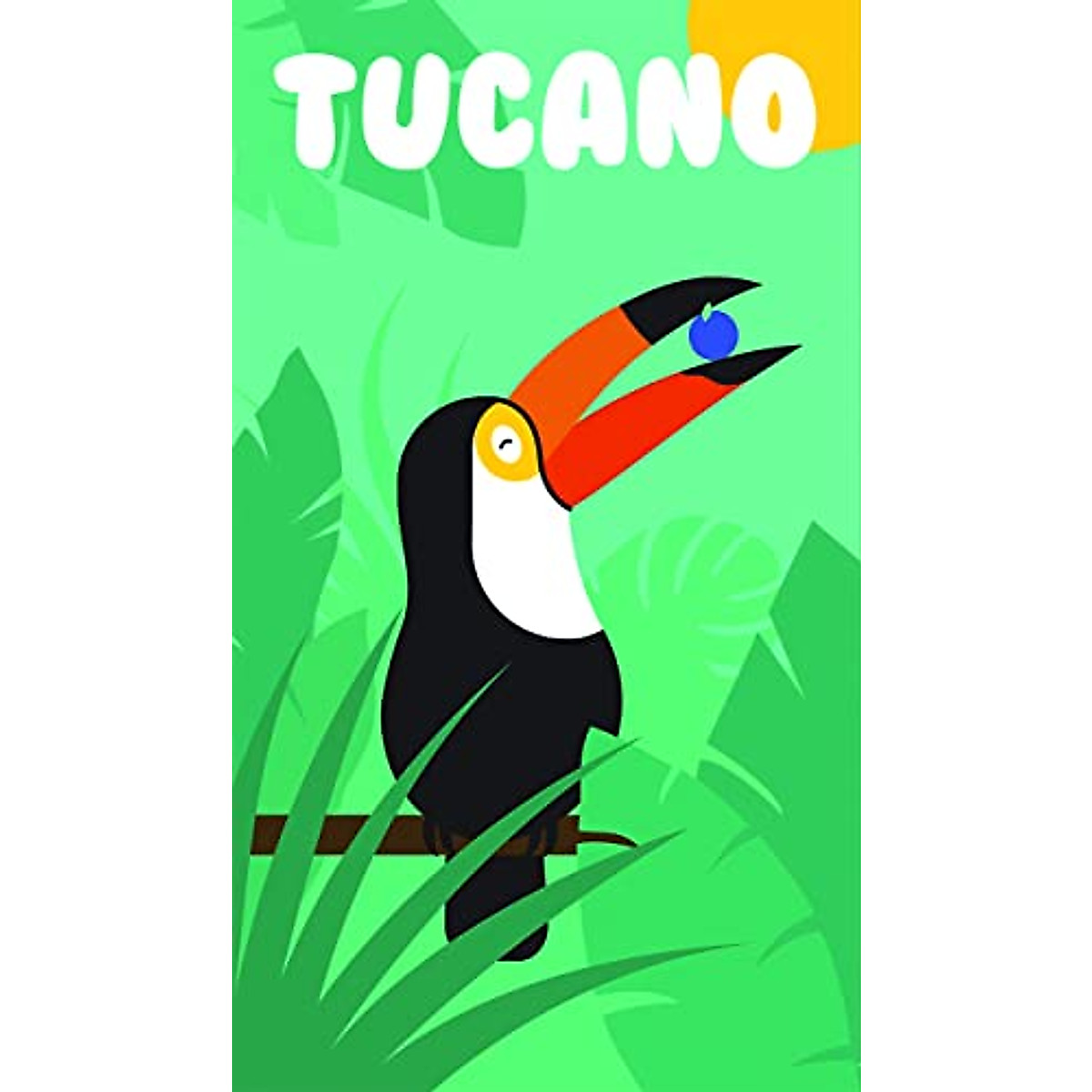 Tucano Card Game - A Tropical Strategy Adventure of Juicy Fruits and Clever Tactics! Fun Family Game for Kids & Adults, Ages 6+, 2-4 Players, 15 Minute Playtime, Made by Helvetiq