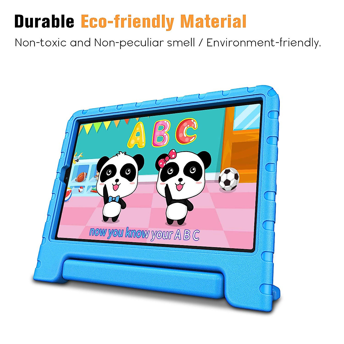 Fintie Shockproof Case for Samsung Galaxy Tab S6 10.5" 2019 (Model SM-T860/T865/T867), Kiddie Series Light Weight Convertible Handle Stand Kids Friendly Cover with Built-in S Pen Holder, Blue