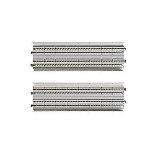 Kato USA, Inc. N 248mm 9-3/4" Straight Dbl Viaduct, Concrete (2), KAT20401