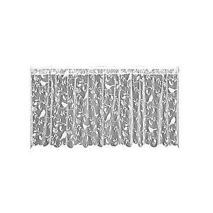 Heritage Lace Bristol Garden Tier, 60 by 24-Inch, White,6305W-6024