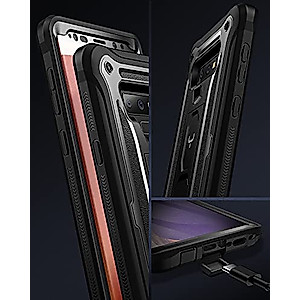 YOUMAKER Kickstand Case for Galaxy Note 9, Full Body with Built-in Screen Protector Heavy Duty Protection Shockproof Rugged Cover for Samsung Galaxy Note 9 6.4 Inch - Black