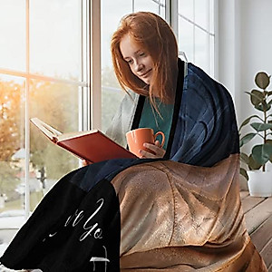 Lcyawer Custom Blankets with Photos, Personalized Picture Blanket Using My Own Photos, Gifts for Boyfriend, Girlfriend, Mothers Day, Mom, Dad, Family, Friends, Couples, I Love You Birthday Gifts