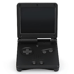 Replacement Housing Shell for Gameboy Advance GBA SP, Game Case Cover Game Repair Part Black