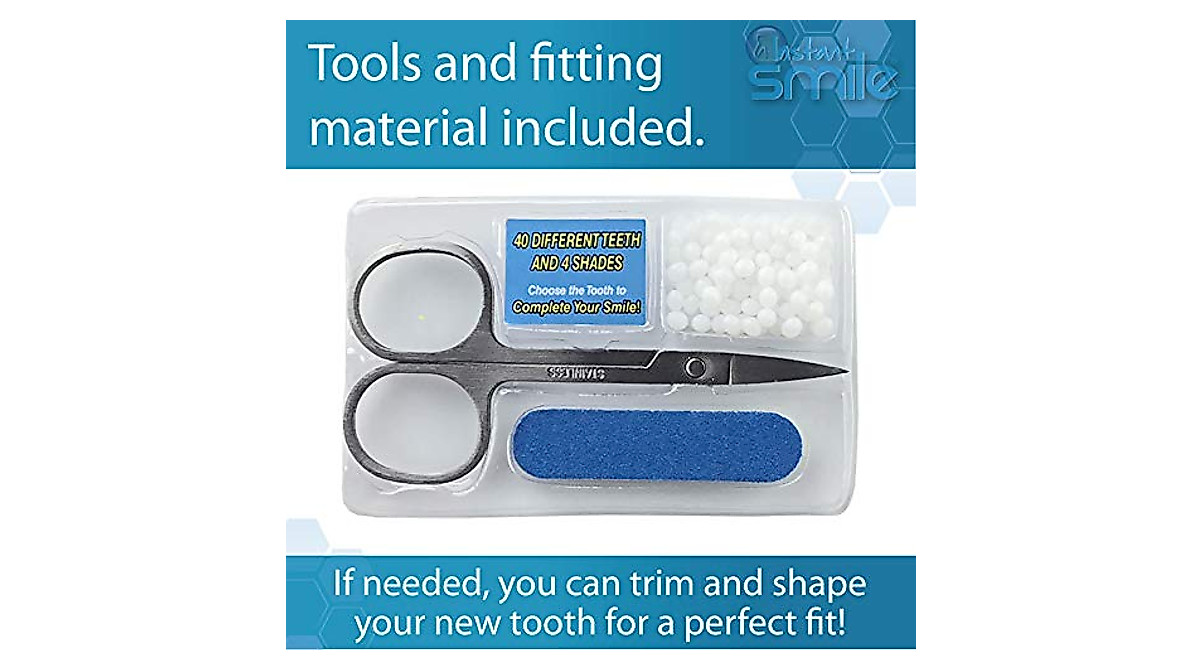 Instant Smile Complete Tooth Replacement Kit | Fast & Natural Look