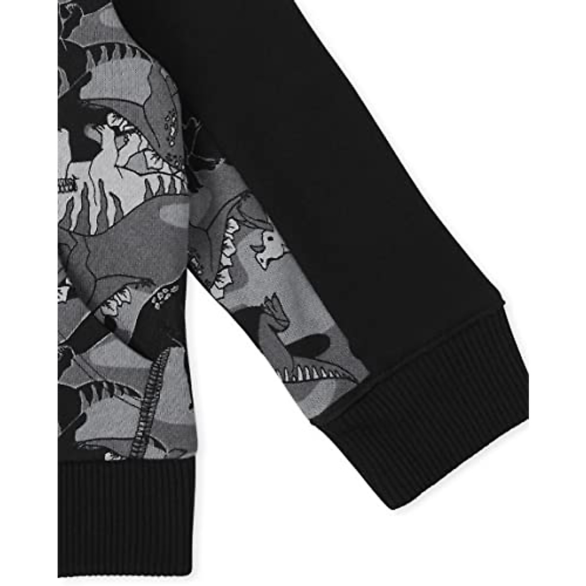 The Children's Place Baby Toddler Boys Long Sleeve Fashion Shirt and Jogger Pants Set 2-Pack, Black, 18-24 Months