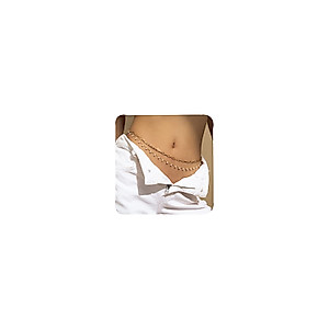 Waist Chain for Women Layered Gold Belly Chain Multilayer Silver Waist Chain Belt Adjustable Waist Body Chain Sexy Bikini Belly Chain Summer Beach Body Chain Jewelry for Women Girls