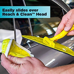 Invisible Glass Reach and Clean Tool Replacement Microfiber Bonnets - 3 Pack, 95183