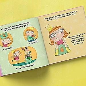 Princess Polly: Personalized Potty Training Book (Square Hardback)