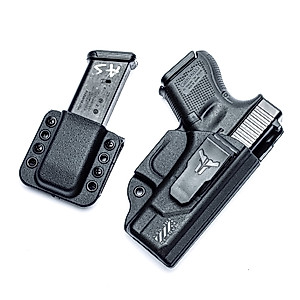 OWB Single Mag Pouch for Glock 42 - USA Made - Total Eclipse Single Mag Pouch by Blade-Tech Holsters