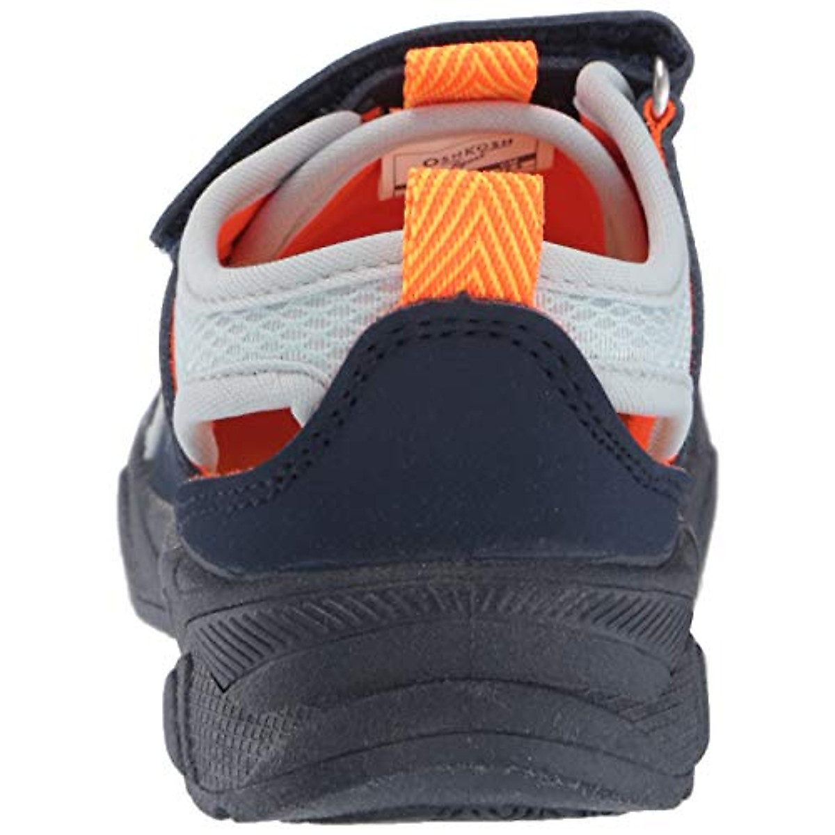 OshKosh B'Gosh Boy's Emon Bump Toe Sandal, Navy, 7 Toddler