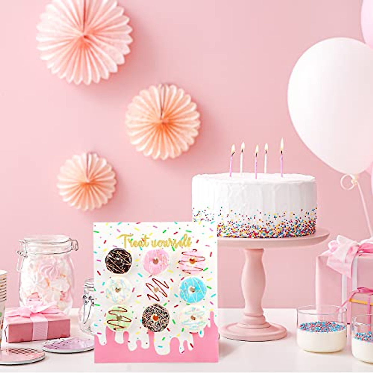 2 Pieces Donut Display Stand, Reusable Donut Holder Board, Party Wall Bagel Boards for Christmas Wedding Birthday Treat Holiday Gathering Parties