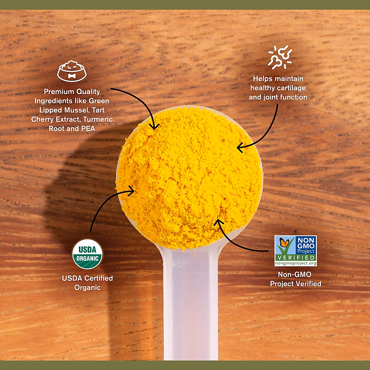 BADLANDS RANCH Superfood Complete, Air-Dried Adult Dog Food, 24 Ounce Lamb & Venison and Super Mobility Organic Supplement 90 Grams, 30 scoopsd Complete