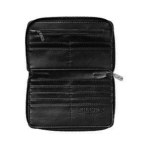 Killstar Spellcaster Embossed Pentagram Gothic Witchcraft Zip Wallet