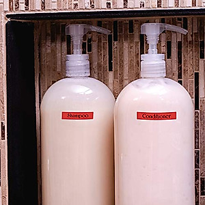 Brother Tape, Black on Red, 9mm (TZE-421)