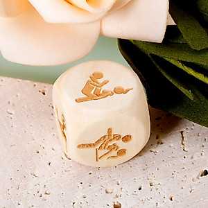 Sex Dice, Boo Sex Accessories for Adults Couples,Sex Toys for Couples Funny Intimate Gifts,Sweetest Day Gifts for Women Men,Natinnal Boyfriend Day Gifts,Date Night Dice for Girlfriend