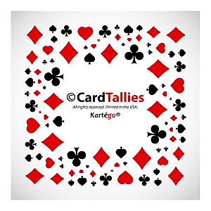 Court Whist Score Pads (5 Pads, 50 Sheets Each) Enjoy The Original! Proudly Made in The USA.