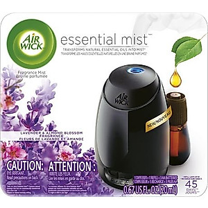 Essential Mist Starter Kit, Lavender and Almond Blossom (Pack of 2)