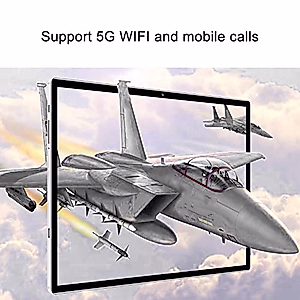 EBTOOLS 10.1 Inch Tablet, 8G RAM 256G ROM, 1960x1080, MT6753 Octa Core, Built in GPS, 5G WiFi Calling Tablet with Capacitive Screen 5 Point Touch, for Android 11