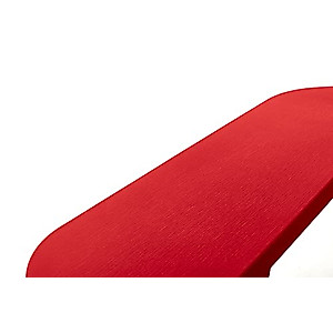 Keter Teton Adirondack Weather Resistant Furniture for Entertaining by The Pool, Patio and Fire Pit, Easy Assembly Outdoor Seating, Weatherwood