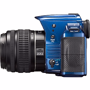 Pentax K-30 lens kit blue w DA 18-55WR Weather-Sealed 16 MP CMOS Digital SLR with DA 18-55mm and 3-Inch LCD Screen
