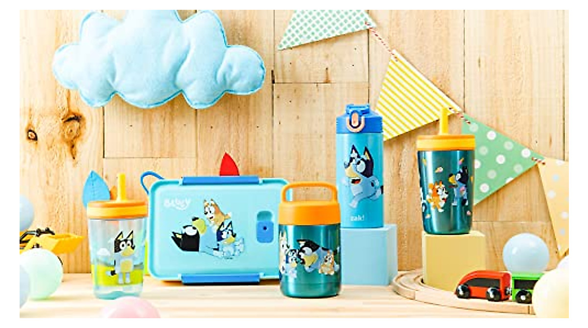 Zak Designs Bluey Bento Box - Fun & Leak-Proof!