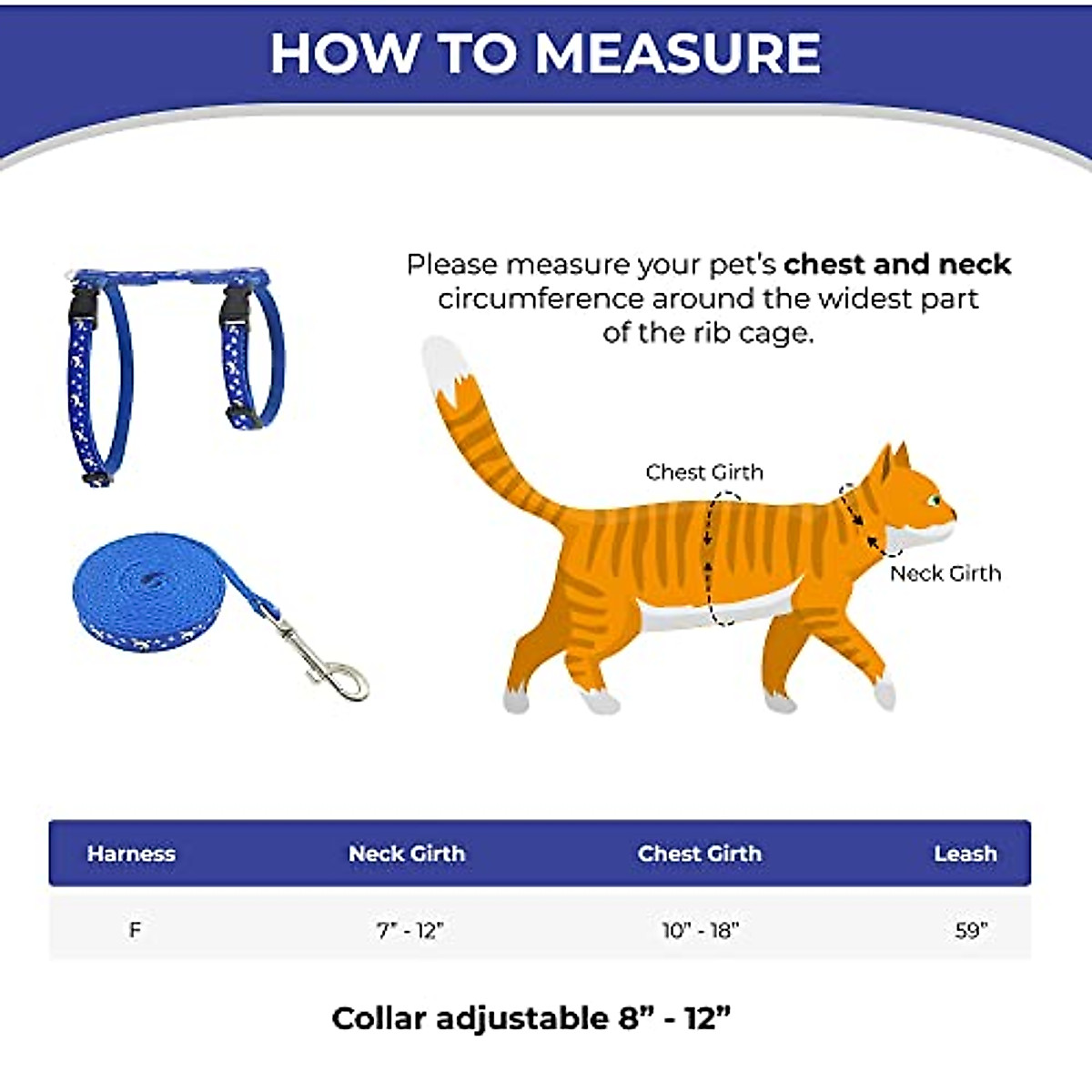 Cat Harness with Leash, 3-Pack, Unique Stars Moon and Paw Heart Design, Escape Proof, Walking, Small Medium Large, Black, Red, Blue, Adjustable, Safe, Set of 3