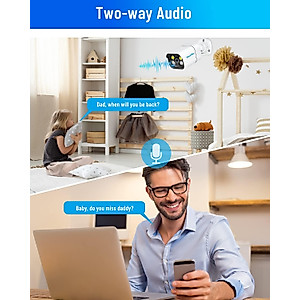 NOAHTEC 4MP PoE Security Camera System, 4Pcs CCTV Security Cameras System 2K IP Home Security Cameras with 8CH 8MP 4K NVR &Hard Drive 1TB, Person VehicleDetection, Two-Way Audio, 100ft Night Vision