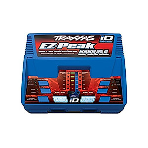 Traxxas EZ-Peak Plus 100 Watt NIMH/Lipo Dual Charger with Id System