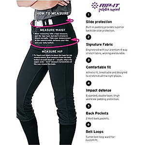 RIP-IT Women's Classic Softball Pant White