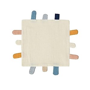 Colorful Cotton Muslin Lovey Blanket Security Blanket Soft & Breathable Lovie- Baby Gifts for Boys & Girls Lightweight Baby Security Blankets
