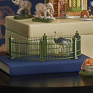 Department 56 Dickens Village Accessories Zoological Gardens Elephants Figurine Set, 2.7 and 2.25 Inch, Multicolor
