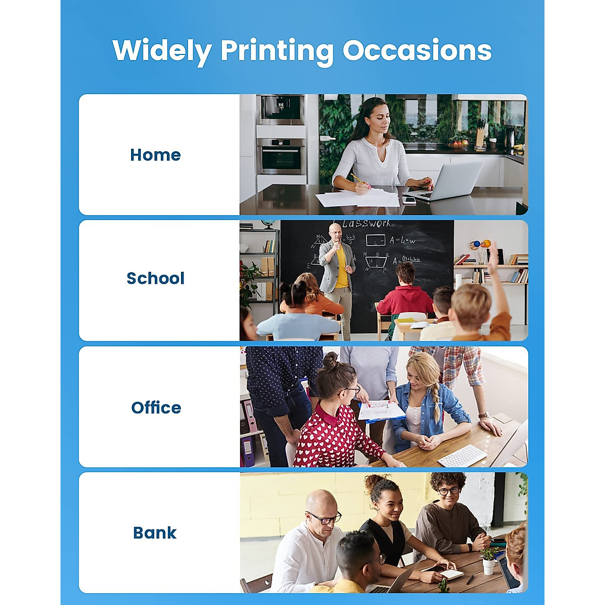 PACITEK Compatible 952XL Ink Cartridge use with HP Officejet Pro 7740 Printer 8710 8715 8725 8720 8715 Printers Ink Cartridges