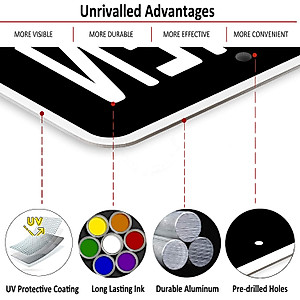 Smile You're on Camera Sign (2 Pack), Video Surveillance Sign Metal, 10" x 3.5" Home Security Signs for House Business, Camera Warning Sign Outdoor, Aluminum CCTV Sign for Yard