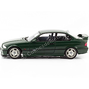 Solido S1803907 1:18 1995 BMW E36 Coupe M3 GT-British Racing Green Porsche Collectible Miniature car