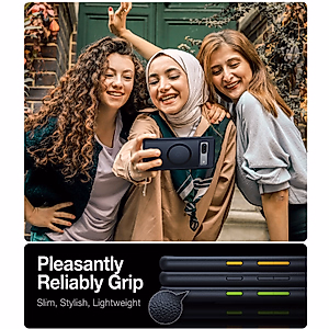 TORRAS Magnetic Shockproof for Pixel 8 Case, [Military Grade Drop Tested] [Compatible with MagSafe] Protective Slim Translucent Hard Plastic Phone Case for Google Pixel 8 Case 6.2", Black