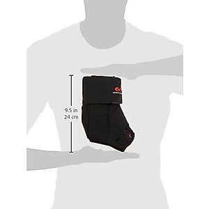 McDavid Ankle Brace with Straps, Maximum Support, Comfortable Compression & Breathable Design