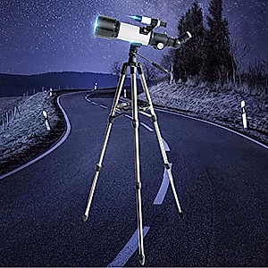 Kids Astronomical Telescope, 16x 40x 48x 120x Astronomical Telescope with Tripod ,Telescope All Optical Glass Lens FMC Multi Layer Broadband Coating 70MM Objective Lens, Telescope Astronomy Teles