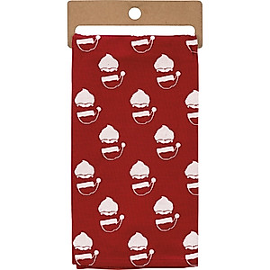 Primitives by Kathy Dear Santa, It Wasn't Me Holiday and Christmas Themed Decorative Kitchen Towel