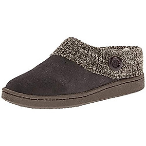 Clarks Women's, Sweater Collar Slipper Clog Grey 7 M