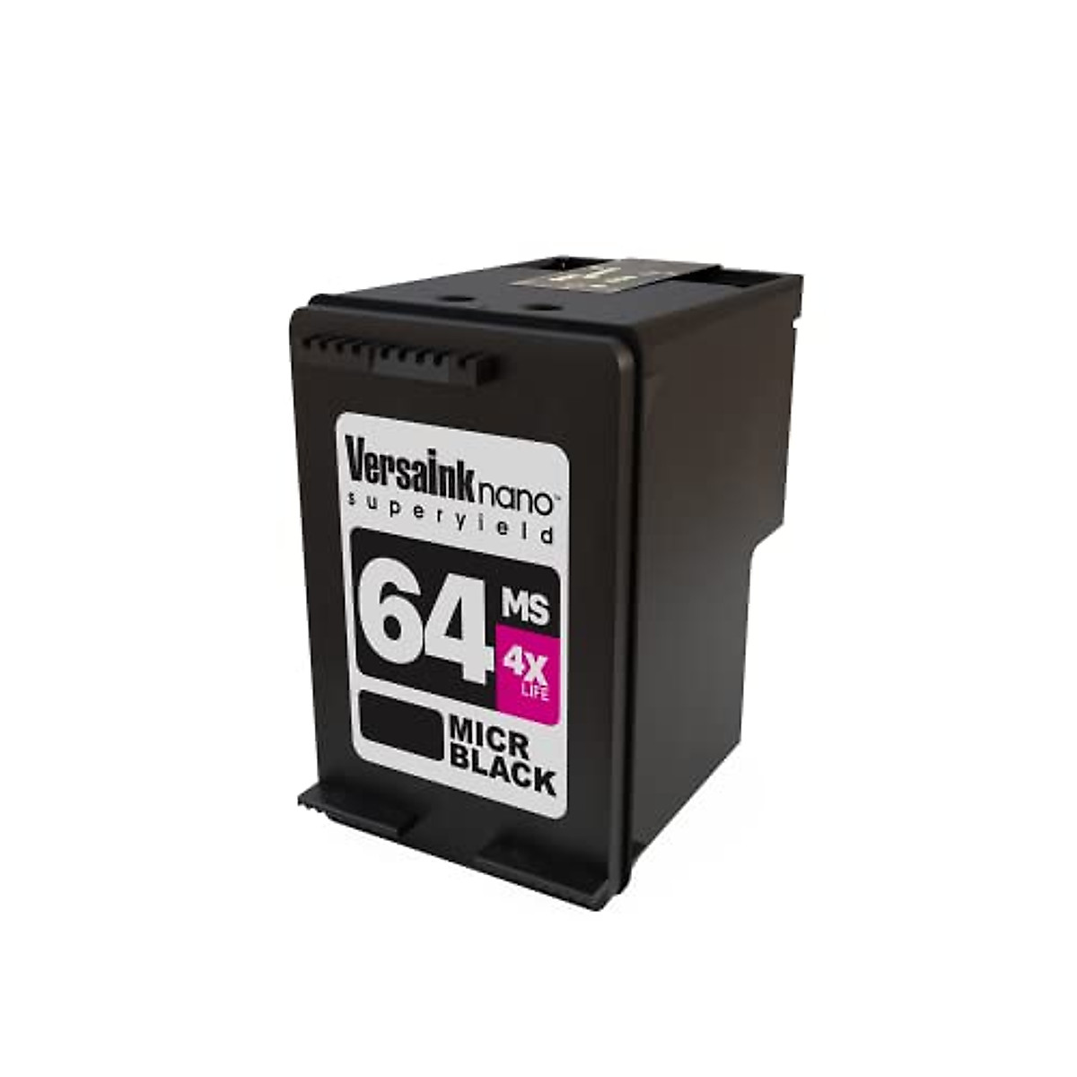 VersaInk-Nano HP 64 MS MICR Black Ink Cartridge for Check Printing
