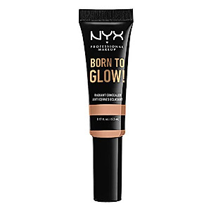 NYX PROFESSIONAL MAKEUP Born To Glow Radiant Concealer, Medium Coverage - Soft Beige