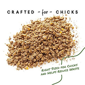 Manna Pro birds Chick Starter | Medicated Chick Feed Formulated with Amprolium | Prevents Coccidiosis | Feed Crumbles | 5 Pounds