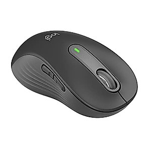 Logitech Signature M650 L Left Wireless Mouse - For Large Sized Left Hands, 2-Year Battery, Silent Clicks, Customizable Side Buttons, Bluetooth, for PC/Mac/Multi-Device/Chromebook - Graphite