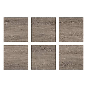 FloorPops FP3321 Bungalow Peel & Stick Floor Tiles, Neutral