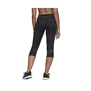 adidas Women's Own The Run 3/4 Tights, Black, Small
