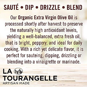 La Tourangelle Extra Virgin Olive Oil Spray, Cold-Pressed Extra Virgin, All-Natural, Artisanal, Great for Cooking, Sauteing, Grilling, and Dressing, Cooking Spray Oil, 5 fl oz