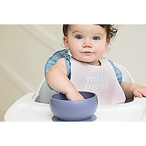 Bella Tunno Wonder Bib – Waterproof Silicone Bibs for Boys & Girls, Non-toxic & BPA Free Silicone Baby Bibs & Toddler Bibs with Adjustable Neck, Easy to Clean (Miss Mess)