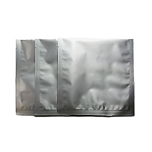 Mylar Bags - 5 Mil 8"x8" 1 Quart - Genuine Aluminum Foil-Lined Bag for Long Term Food or Grain Storage (100)