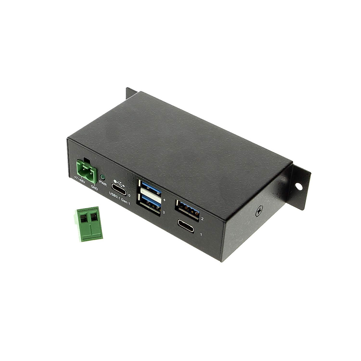 USB C Hub 4 Port USB 3.1 Gen1 SuperSpeed USB C Upstream