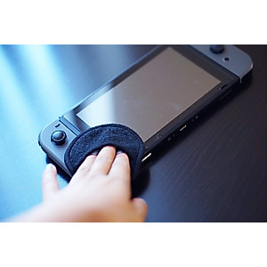 Black Microfiber Screen Cleaner Made for the Nintendo Switch - OLED Compatible | Accessories